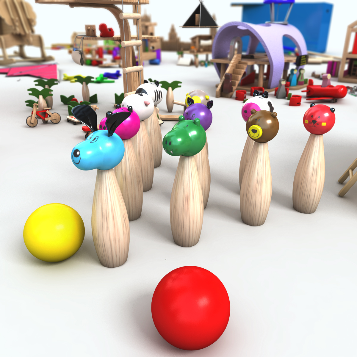 complete toys 3d model