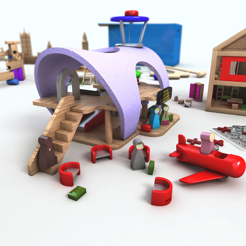 complete toys 3d model