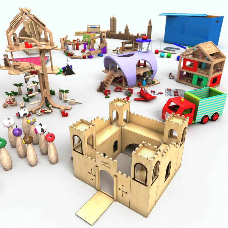 complete toys 3d model