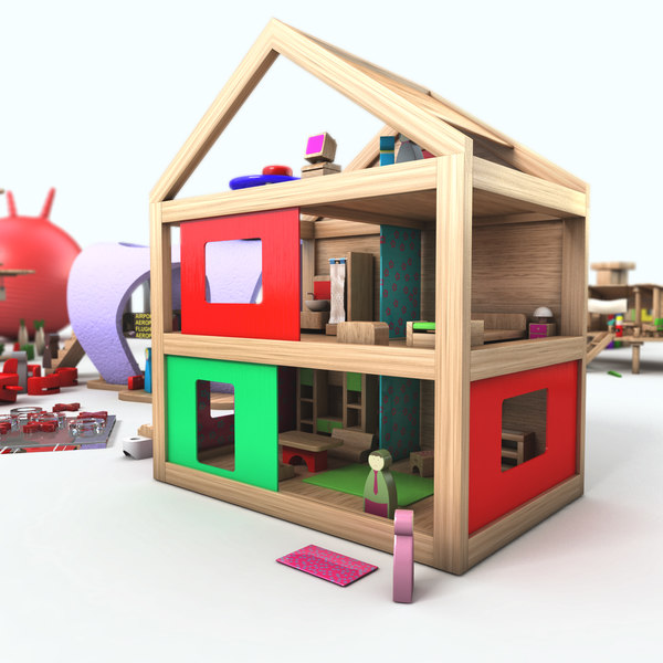 complete toys 3d model