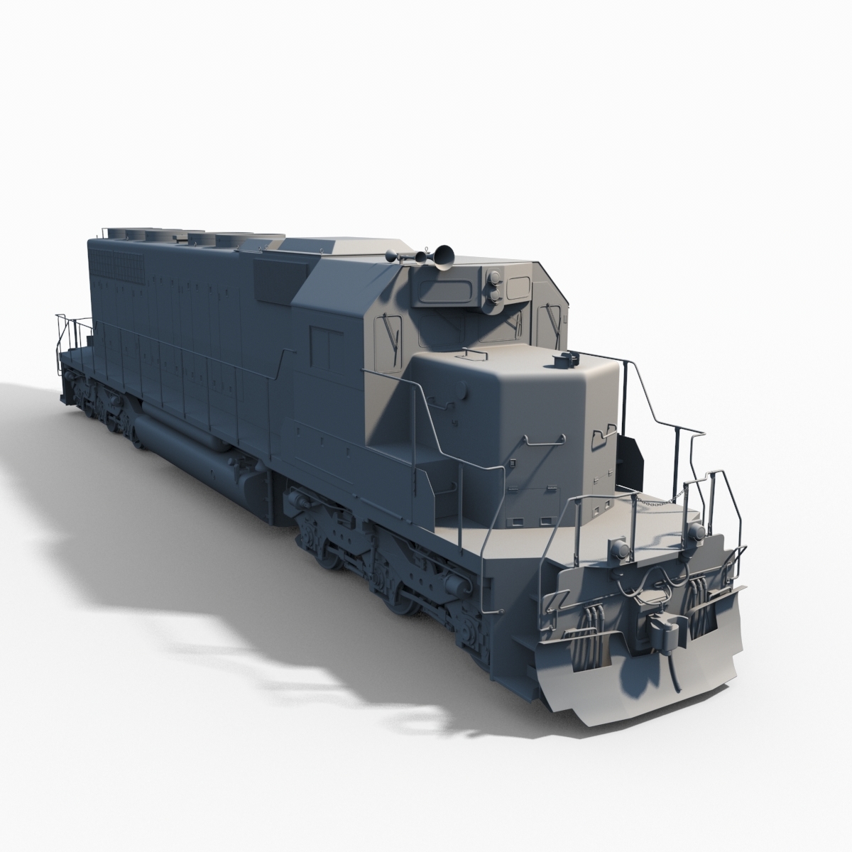 maya emd train engine