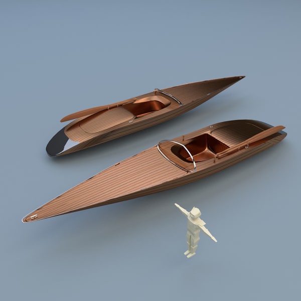 speed boat 3d model