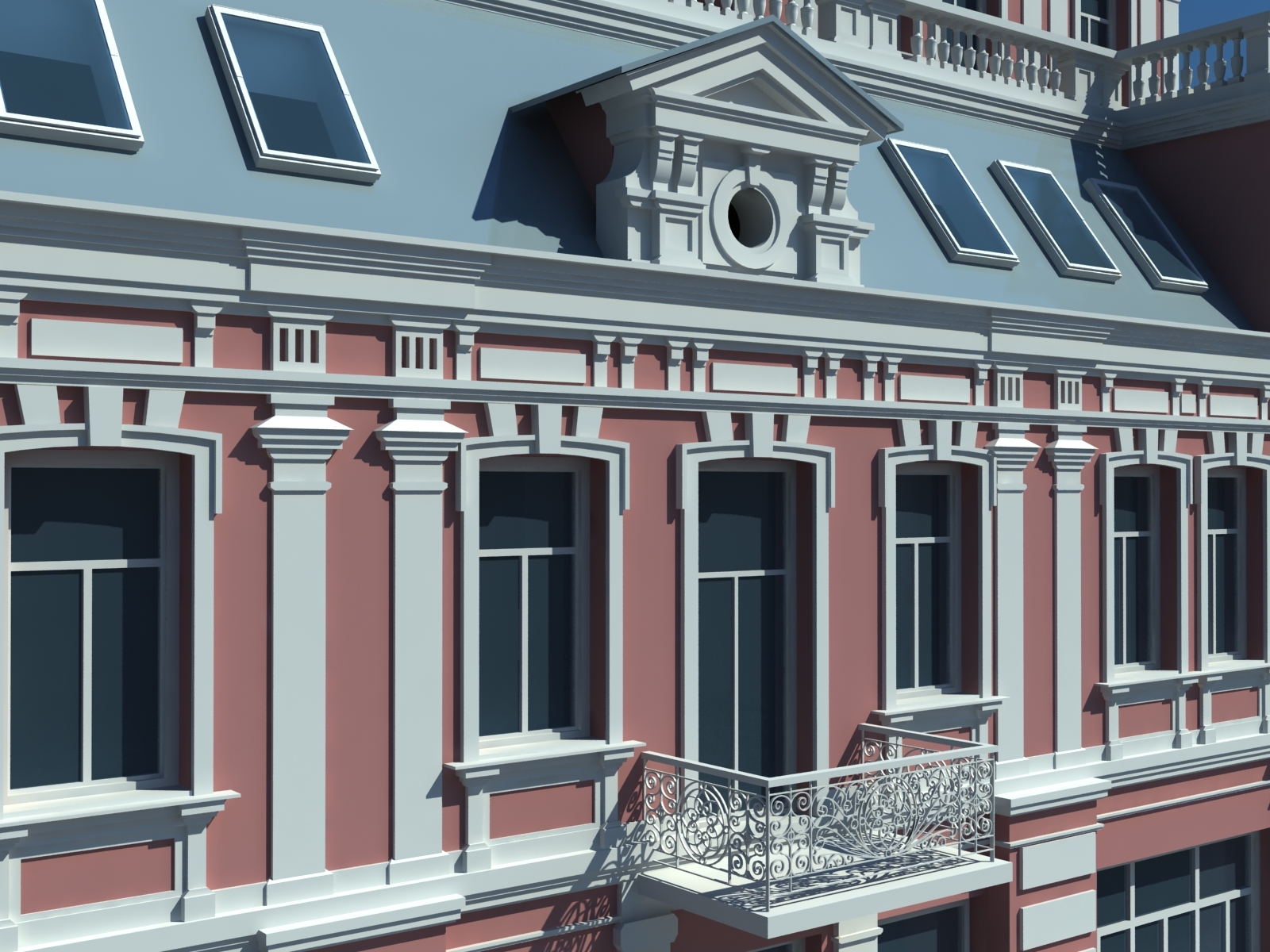 3d model historical building