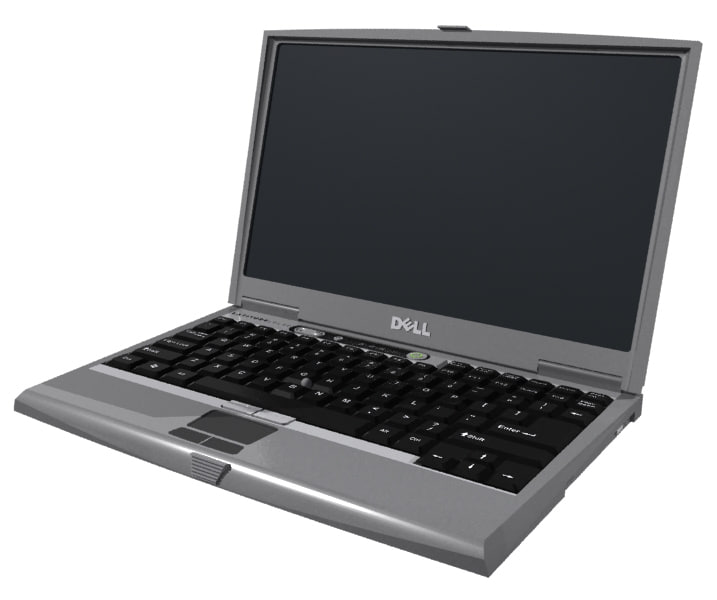 3d computer laptop dell