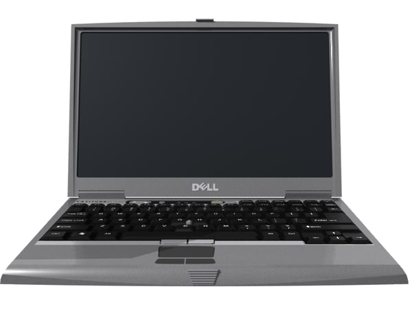 랩톱 컴퓨터 : Dell Latitude D600 3D 모델 - TurboSquid 681627