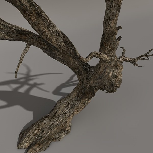 3d model of scary tree