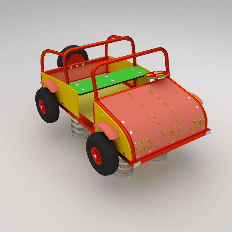 toy springtoy spring 3d obj