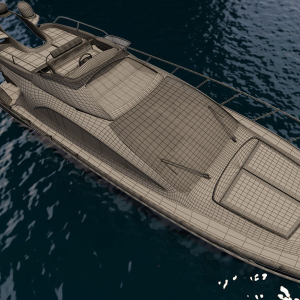 3d riva yatch