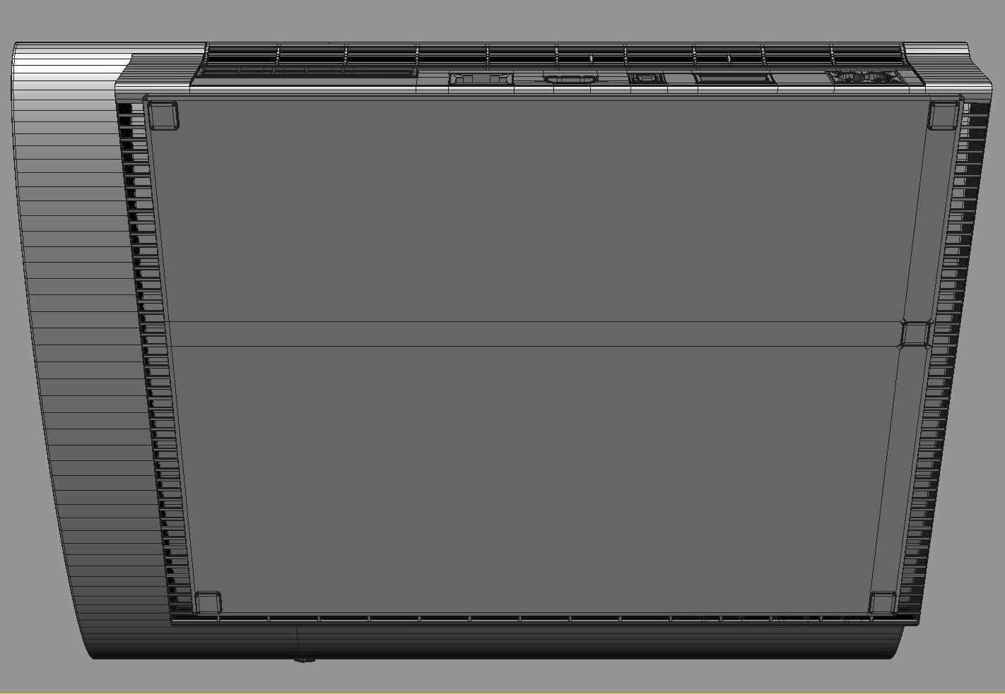 3d model sony playstation 3 super