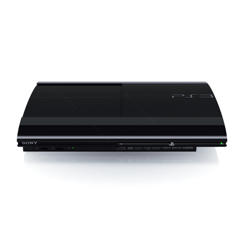 3d model sony playstation 3 super
