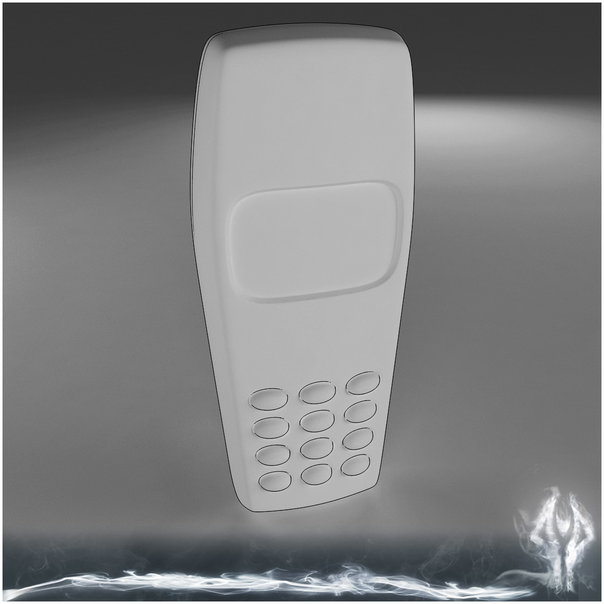 3d model pictogram objects