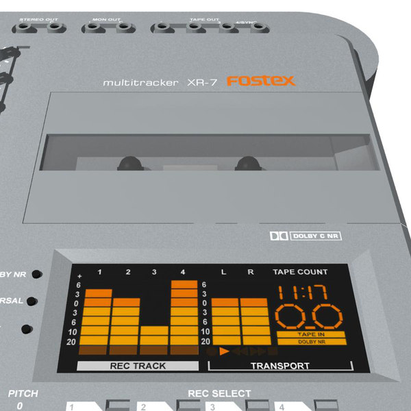 3d fostex cassette track