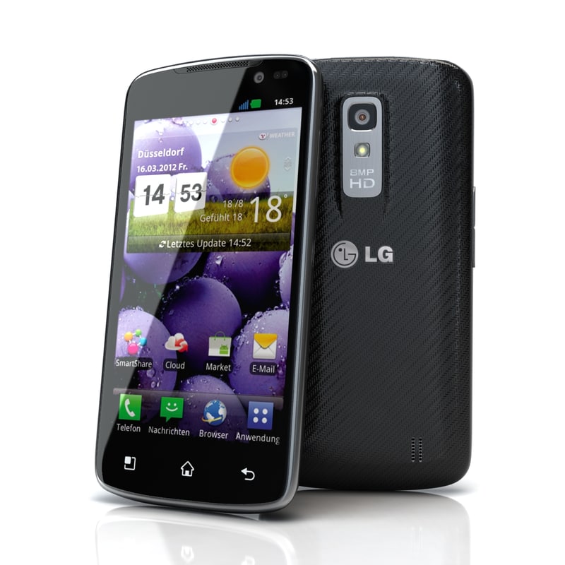 3d lg optimus true hd model