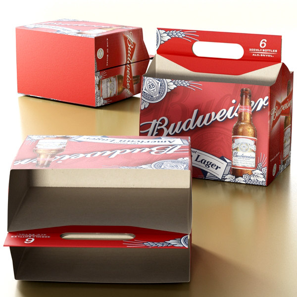 budweiser beer bottle - max