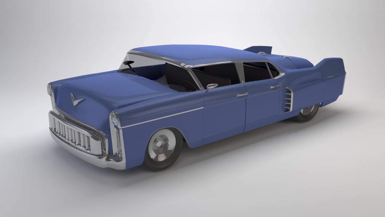 3d model short cars modelling