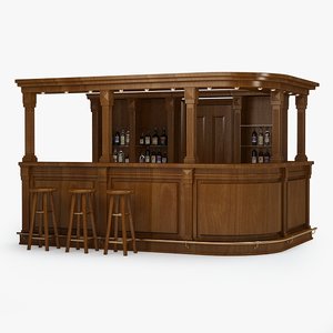 Free 3D Bar Models | TurboSquid