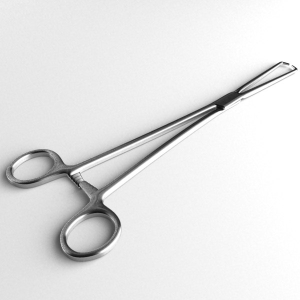surgical tenaculum 3d max