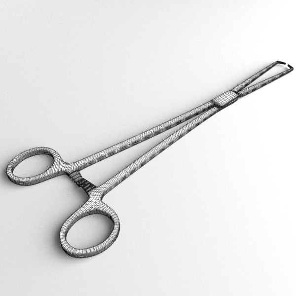 surgical tenaculum 3d max