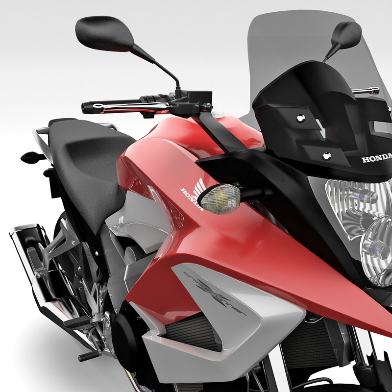 3d model honda crossrunner