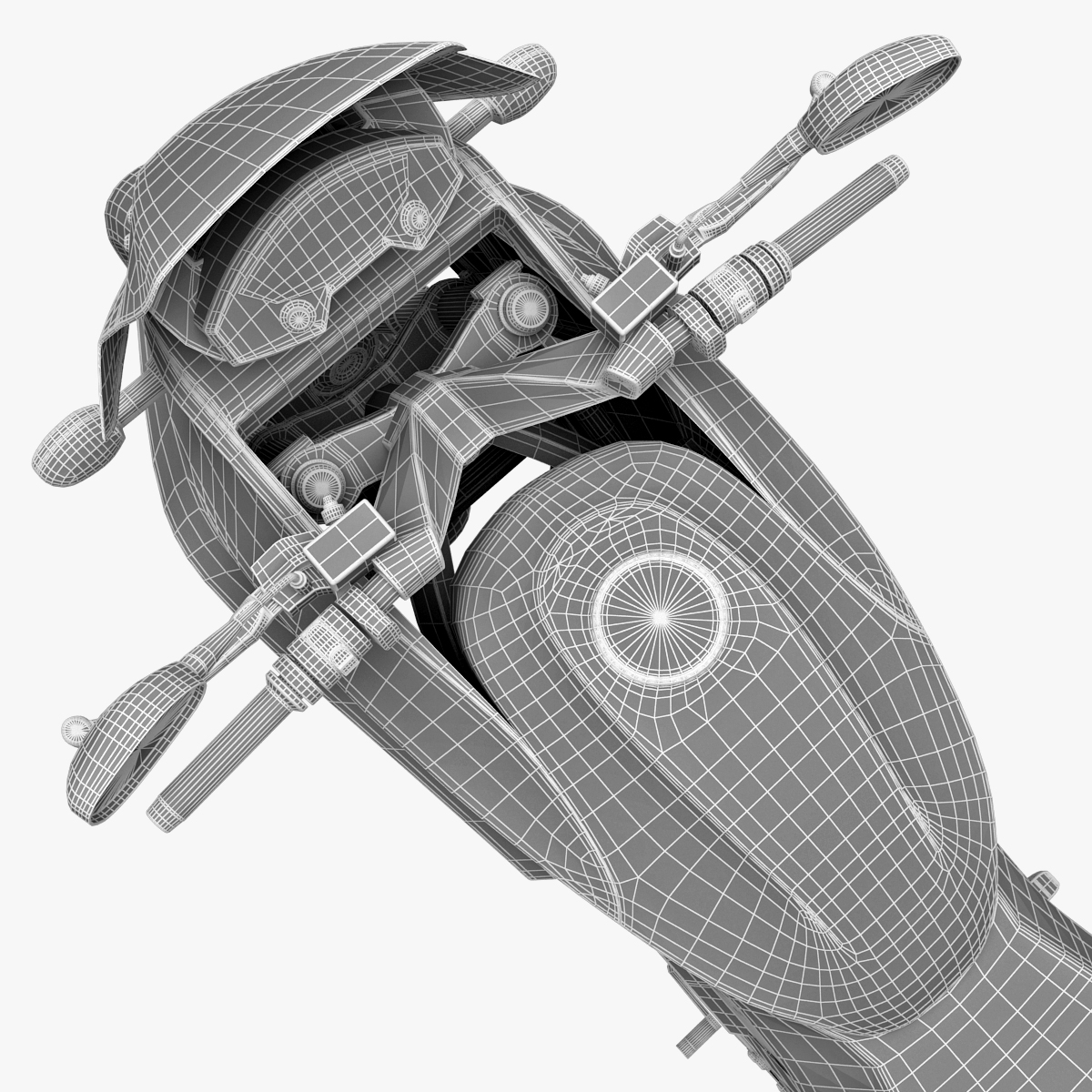 3d model honda crossrunner