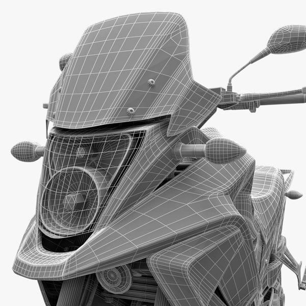 3d model honda crossrunner