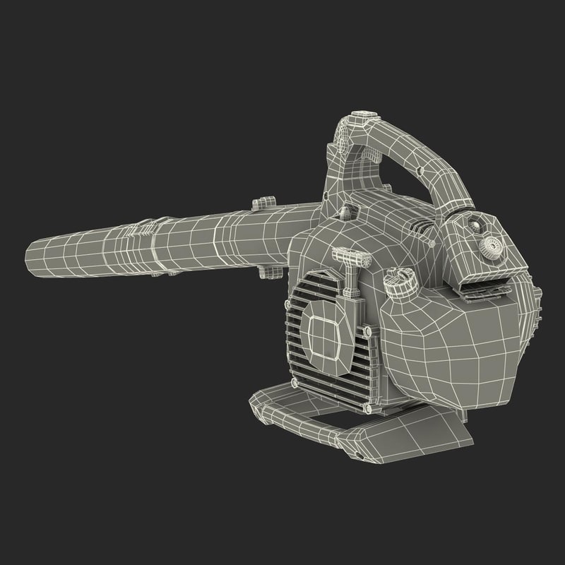 leaf blowers 3d model