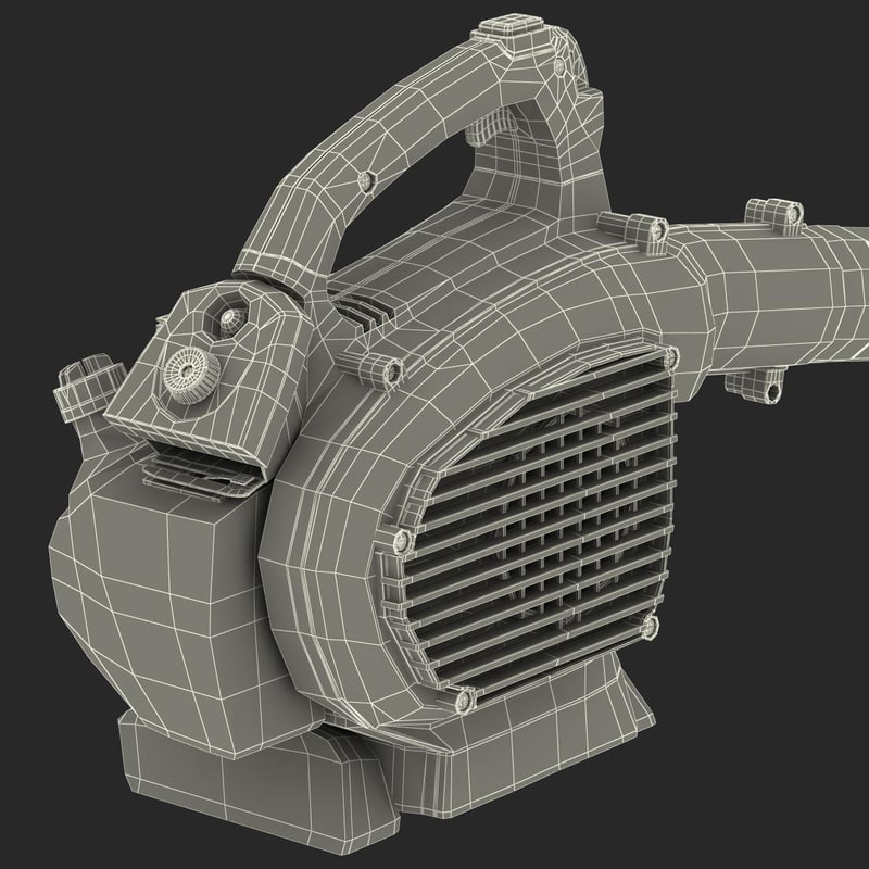 leaf blowers 3d model