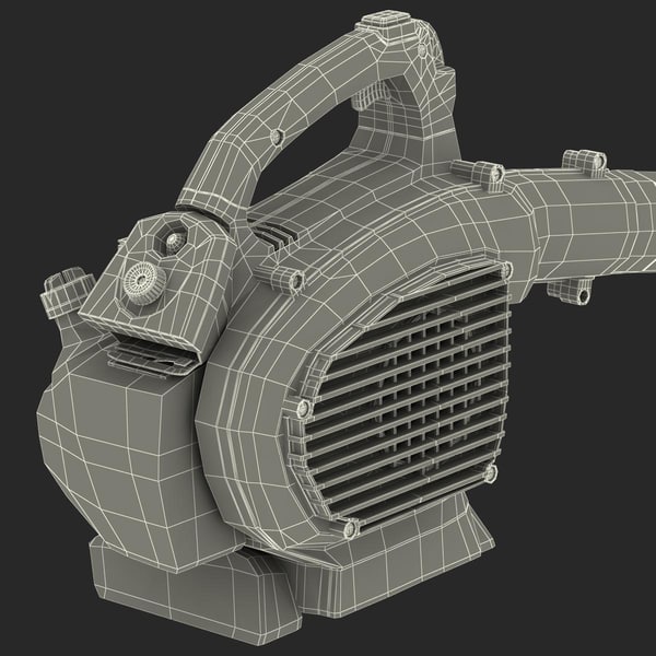 leaf blowers 3d model