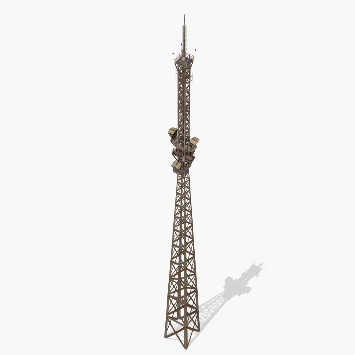 3d radio tower