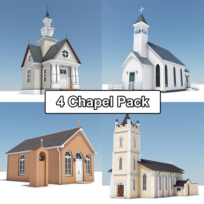 3d model 4 chapel