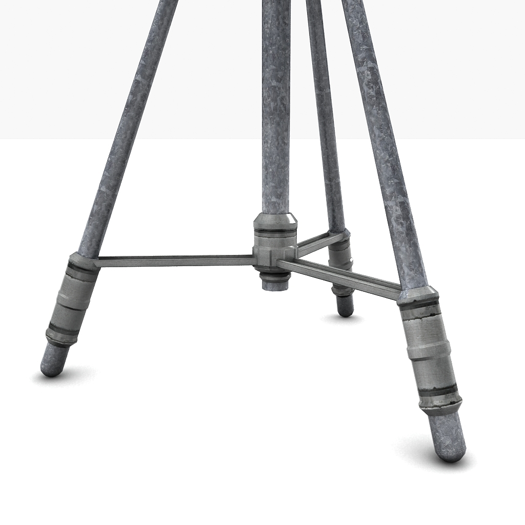 3d model of tripod