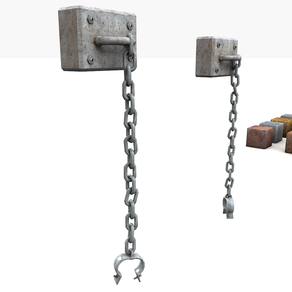 shackles 3d model