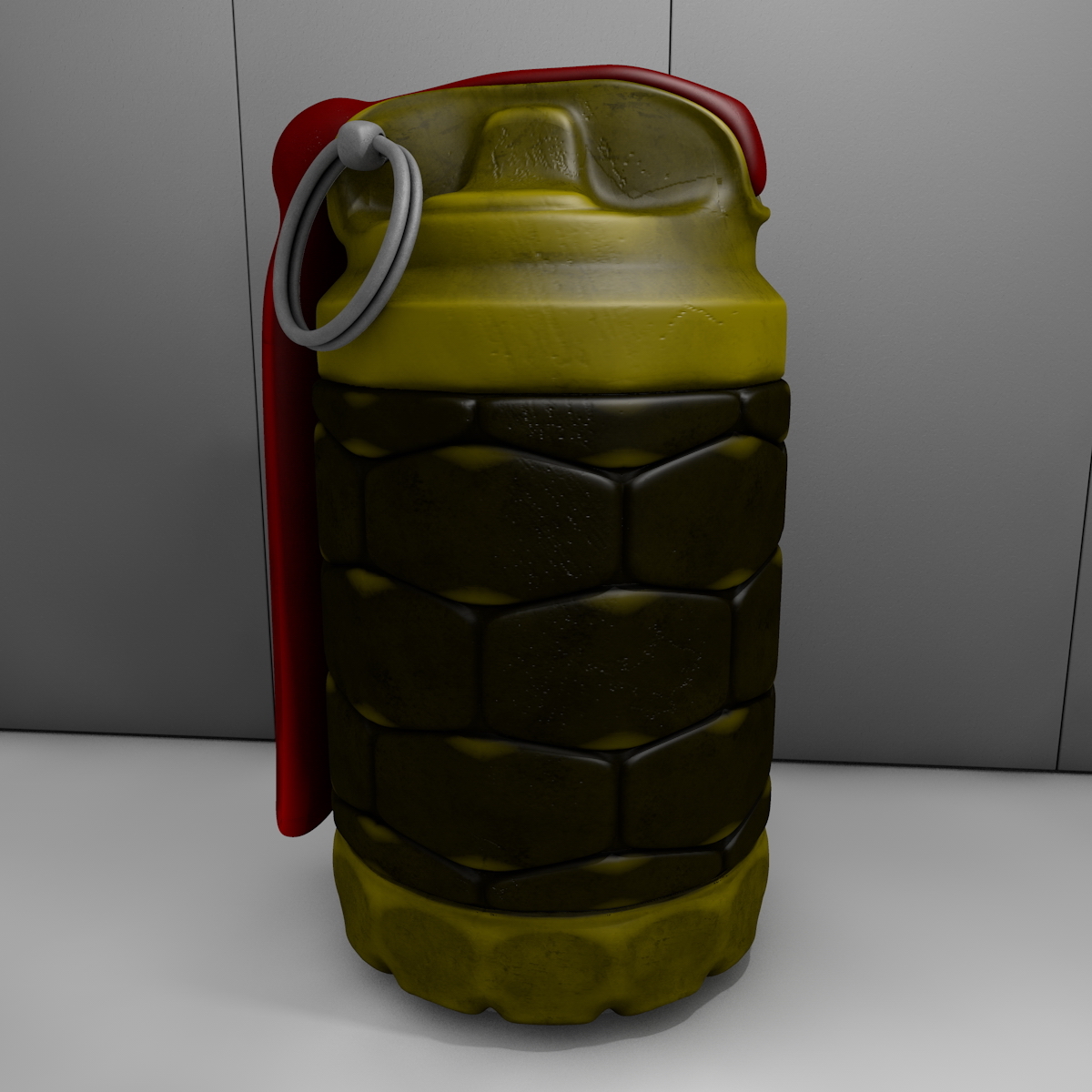 hand grenade 3d model