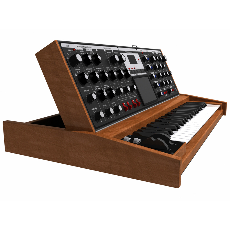 3d keyboard synth synthesizer model