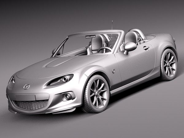 3d mazda mx5 mx-5 mx model