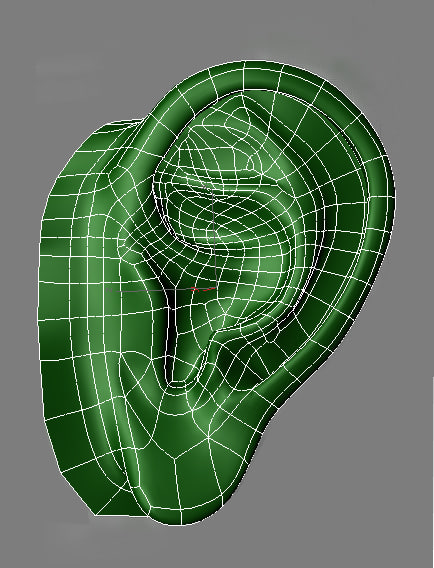 modelo 3d Oreja - TurboSquid 685681
