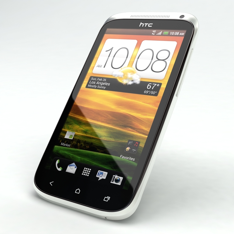 htc x white 3d c4d