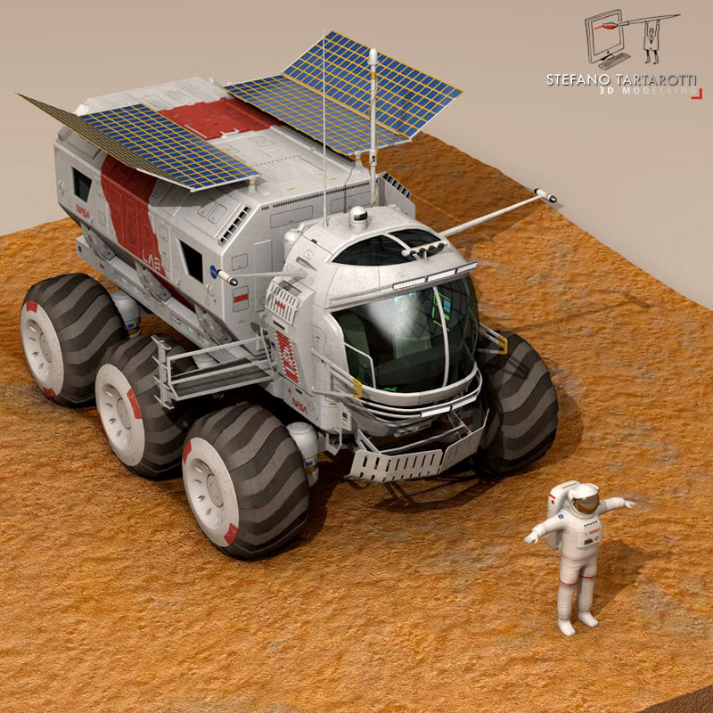 3d lunar vehicle model
