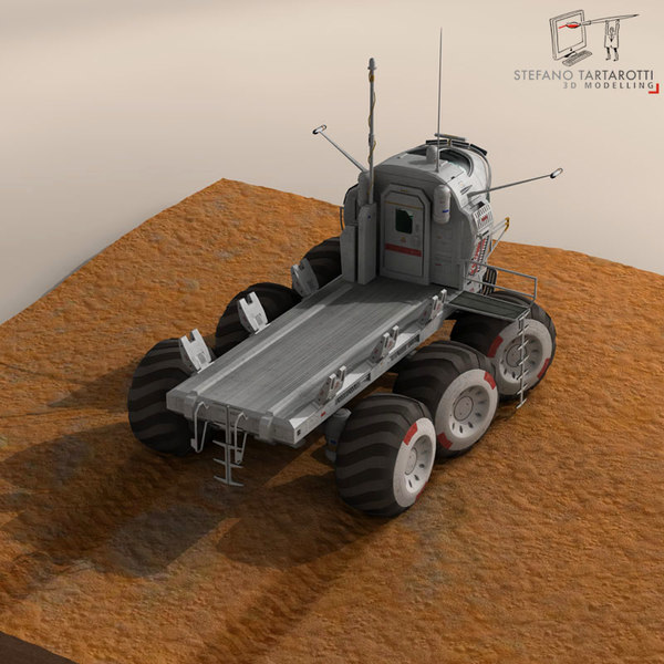 3d lunar vehicle model