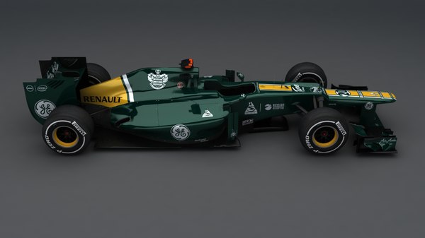 F1 2012 Caterham Ct01 Model 3D - TurboSquid 686823