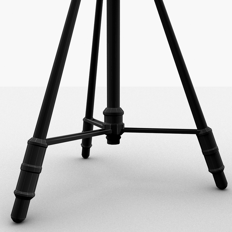 3d model of tripod