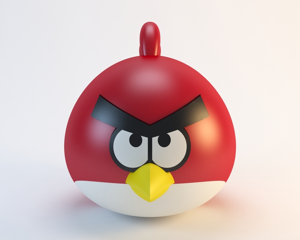 angry birds pack 3d model