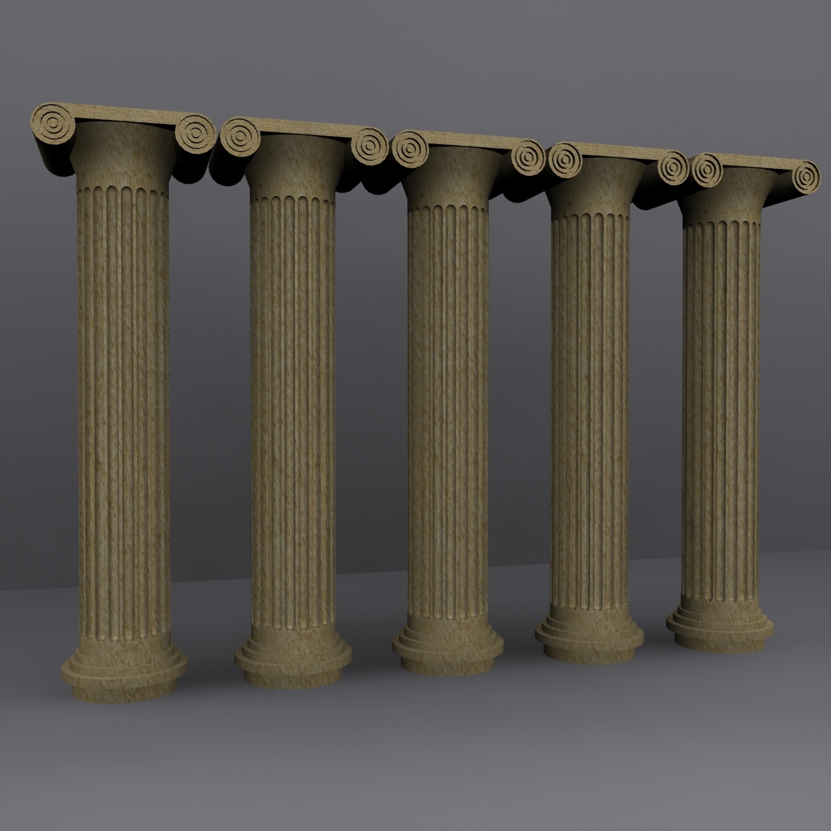 3d roman column