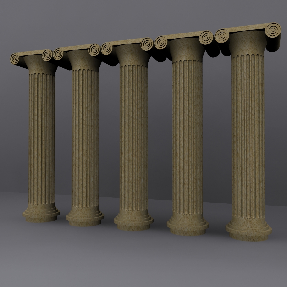 3d roman column