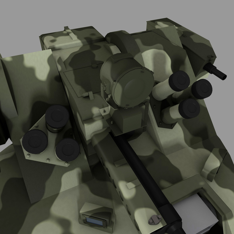 12 mb2 turret apc 3d model