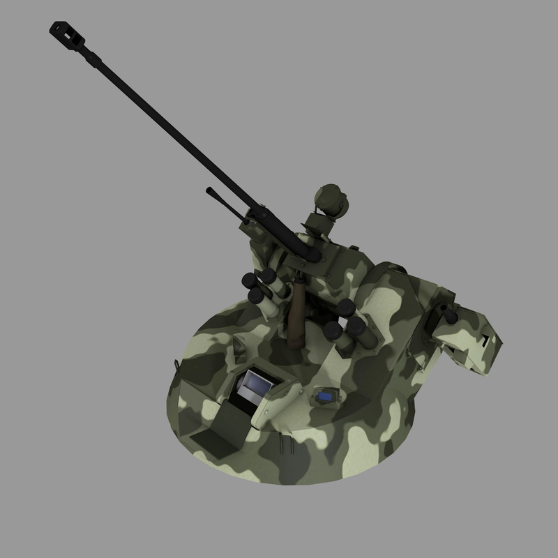 12 mb2 turret apc 3d model