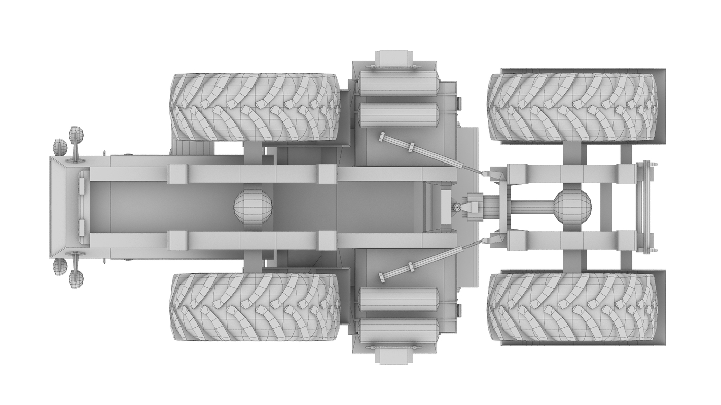 tractor 3d model