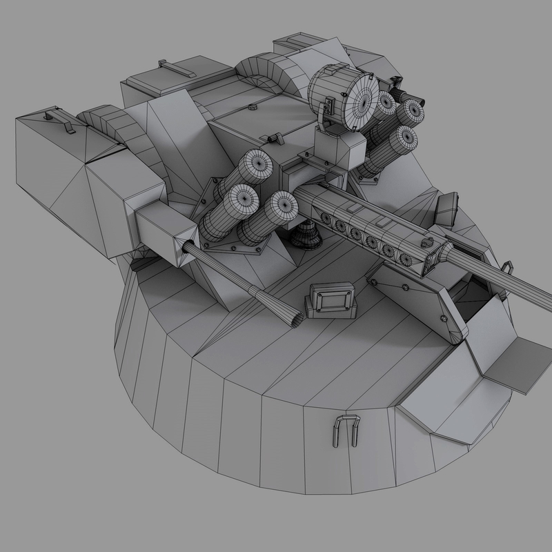 12 mb2 turret apc 3d model