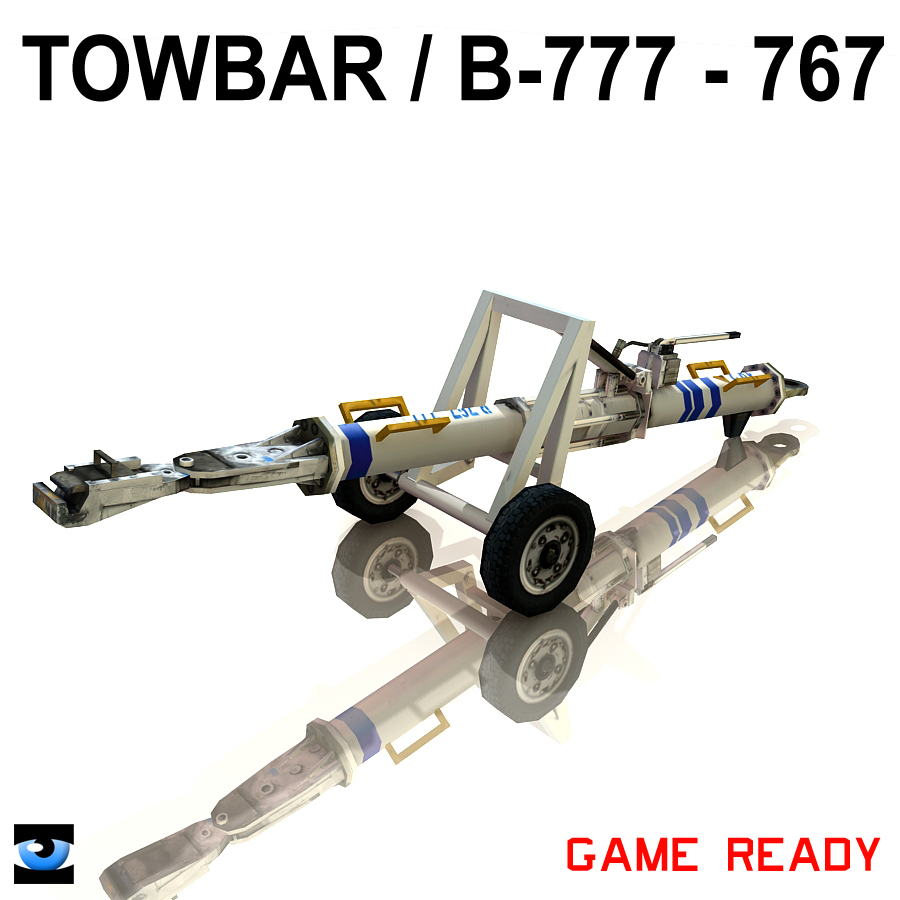 modelo 3d TOWBAR / B 777 - 767 - TurboSquid 708214