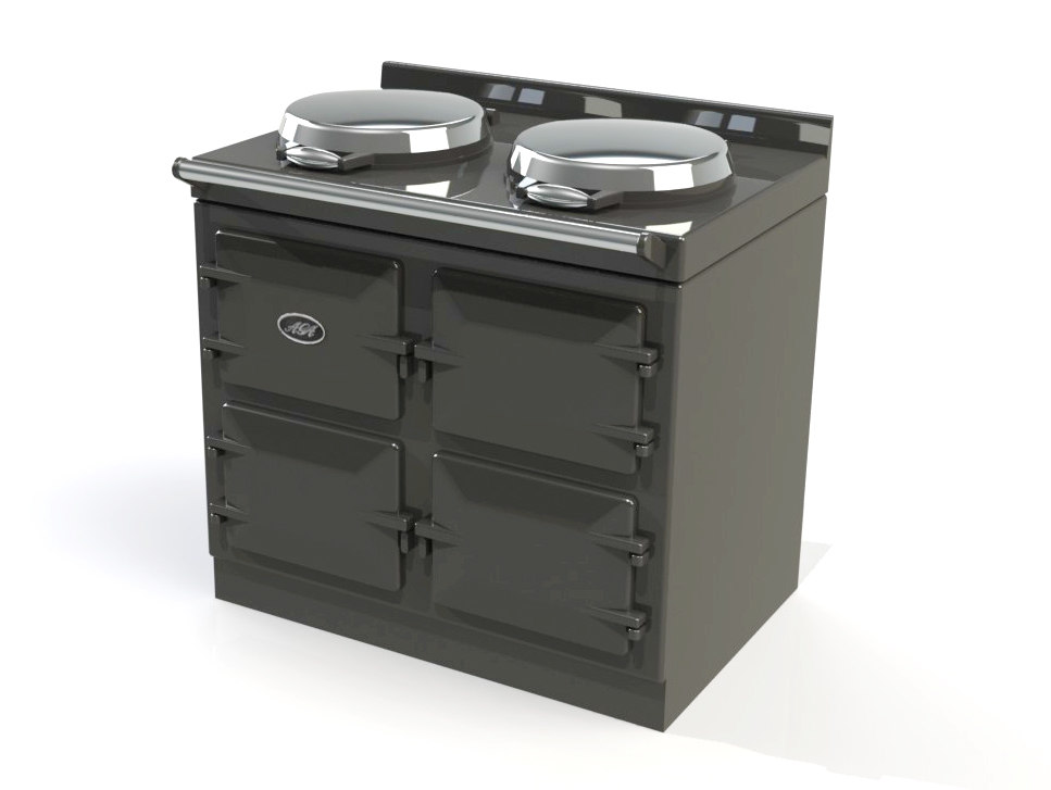 aga range cooker 3d model